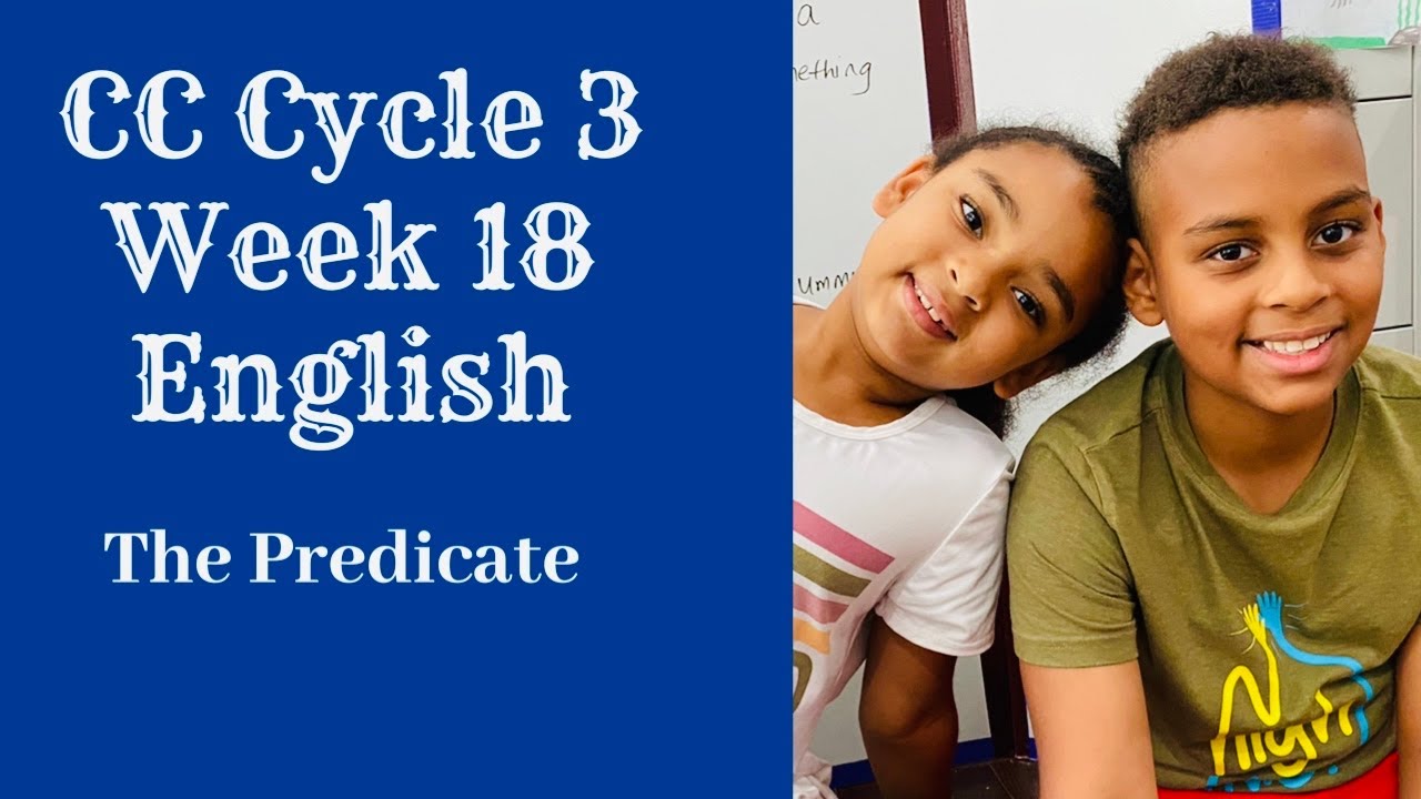 CC Cycle 3 week 18 English Song - YouTube