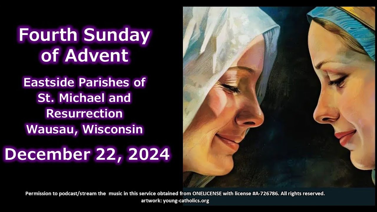 Liturgy of the Fourth Sunday of Advent -- December 22, 2024 - YouTube