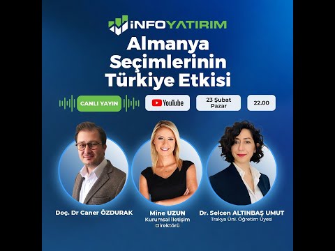 Info Yatırım | Almanya Seçimlerinin Türkiye Etkisi | Mine Uzun, Selcan Altınbaş Umut (23.02.2025)