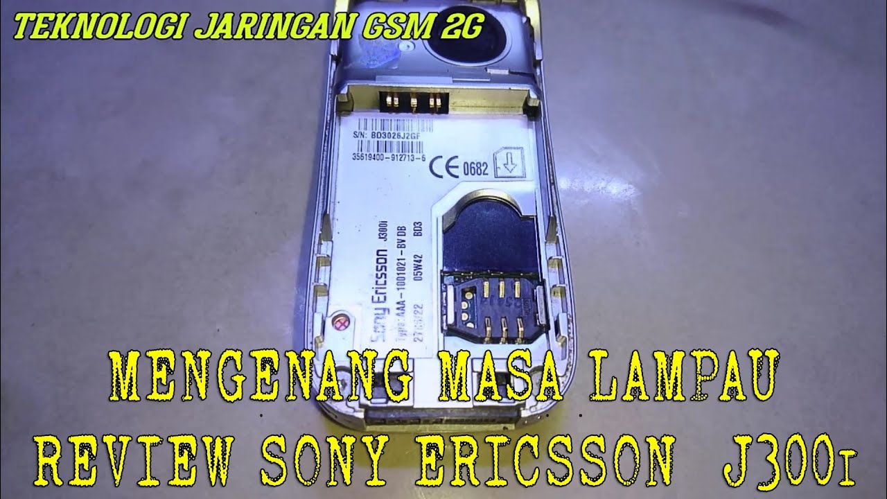 REVIEW SONY ERICSSON J300I - YouTube