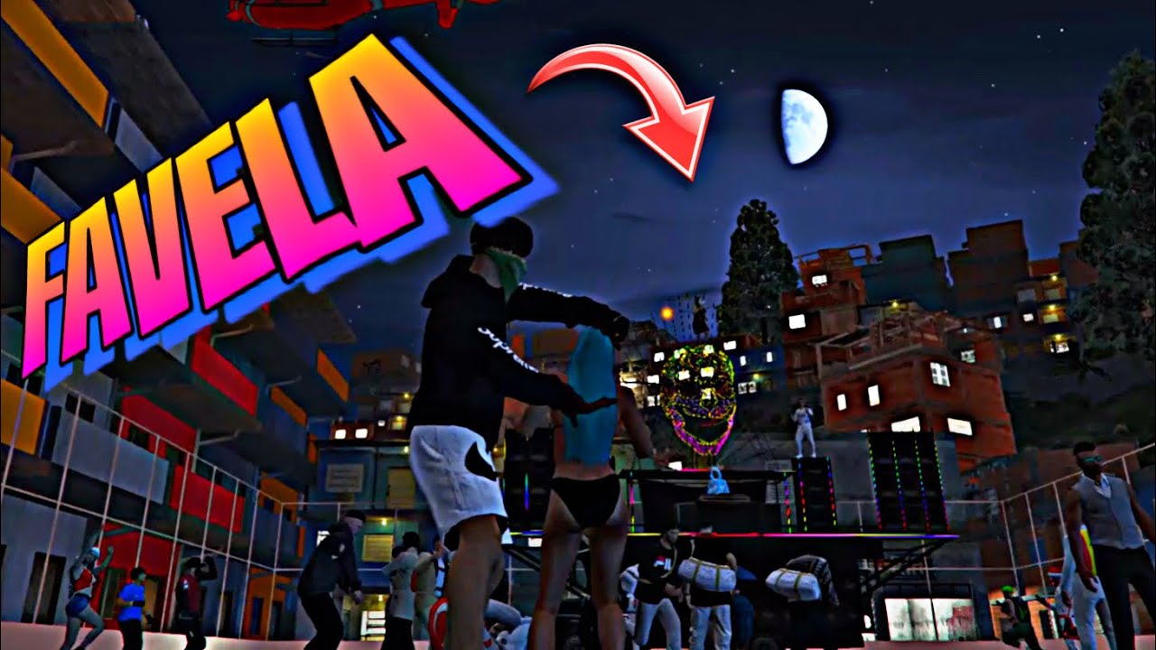 DIA 49 | FESTA DO BAILE FUNK | GTA RP | GRINGO | FLUXO - YouTube