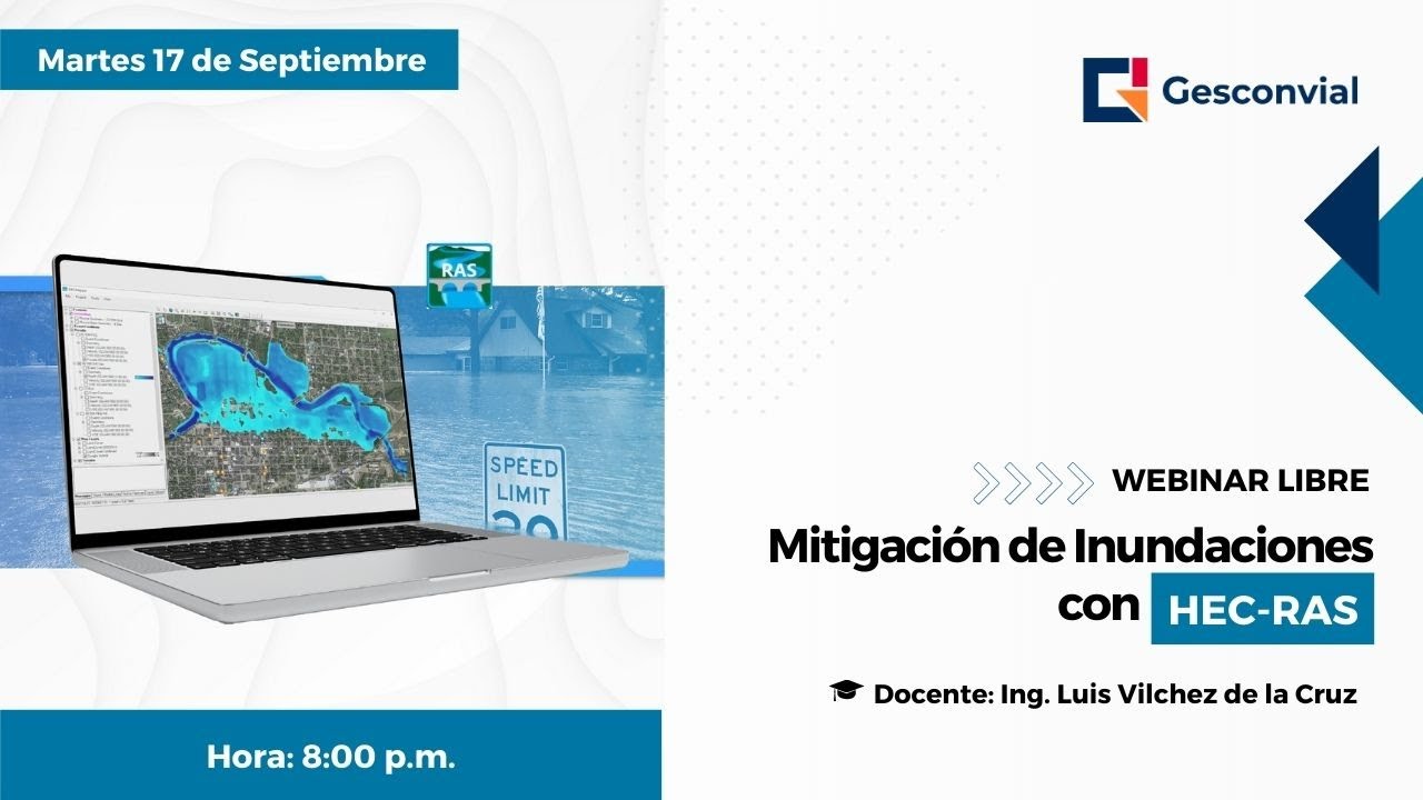 Webinar Mitigación de Inundaciones con HEC RAS - Set 2024 - YouTube