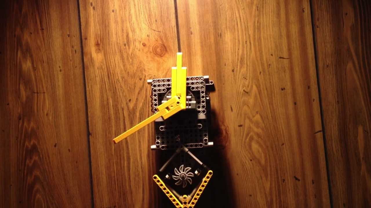 Lego Technic Mechanical Clock - YouTube
