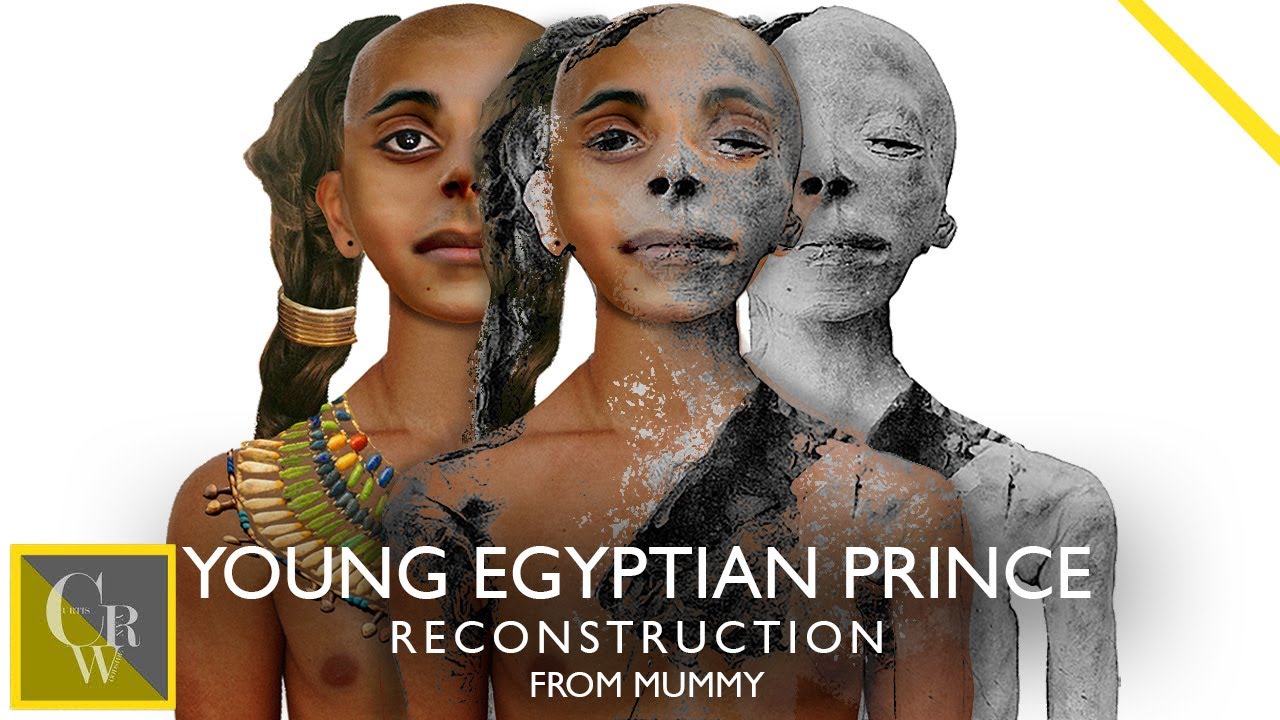 Young Egyptian Prince RECONSTRUCTION FROM MUMMY | Thothmose/Webensenu KV35 - YouTube