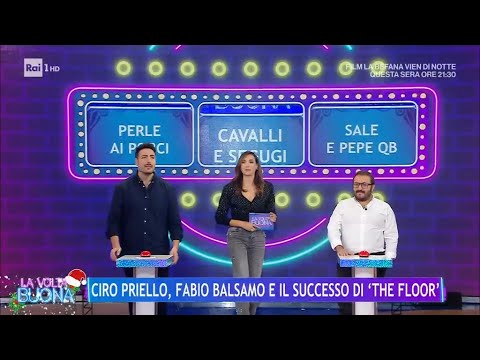 Ciro Priello, Fabio Balsamo e il successo di "The Floor" - La Volta ...