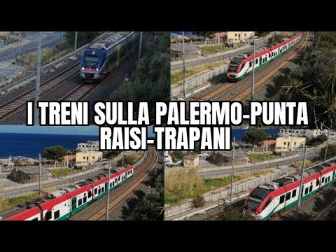 i treni sulla Palermo-Punta Raisi-Trapani - YouTube