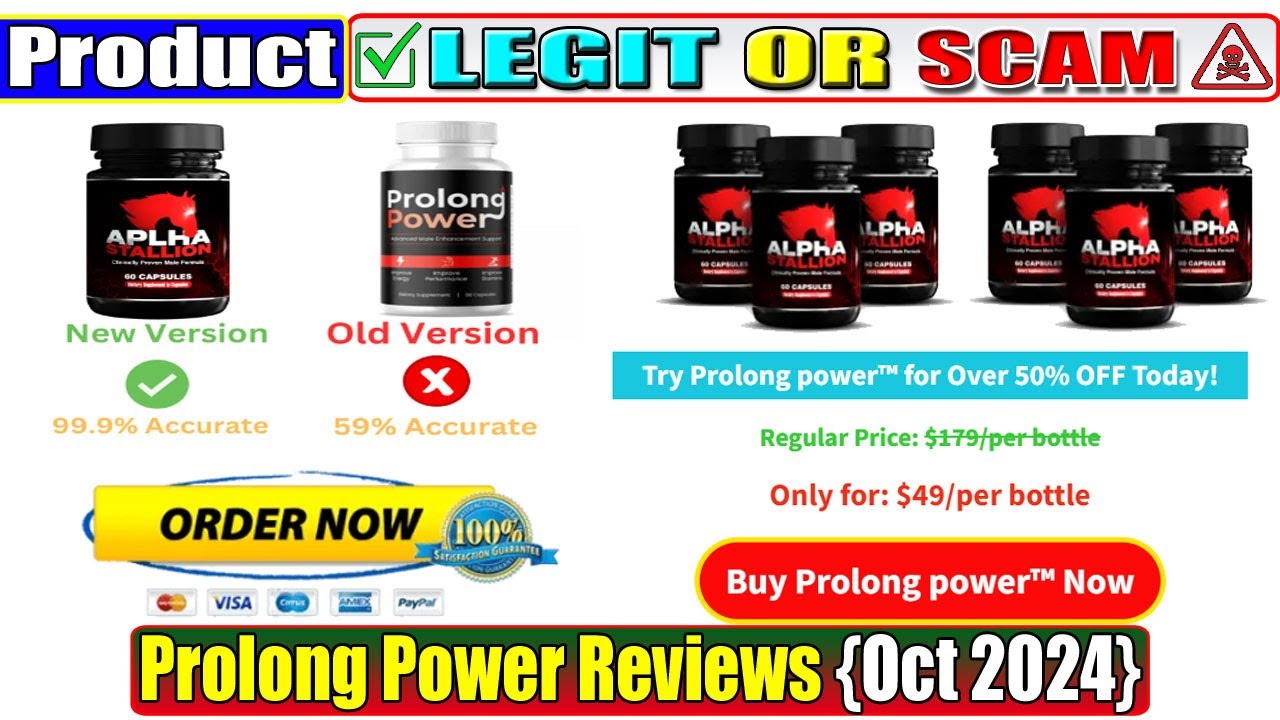 Prolong Power Reviews: Is Prolonged Power.com Legit Or Scam? - YouTube