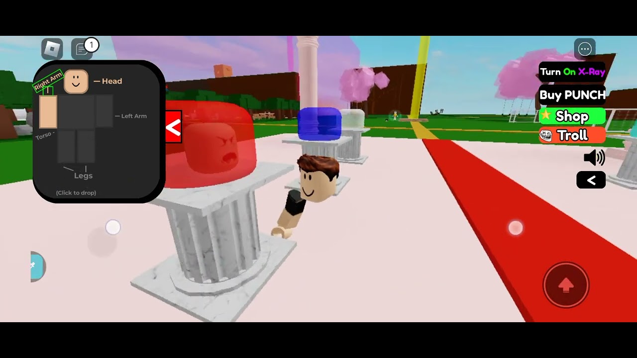 collect your body parts game in ROBLOX - YouTube