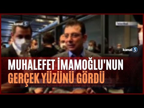 Muhalefet İmamoğlu'nun Gerçek Yüzünü Gördü