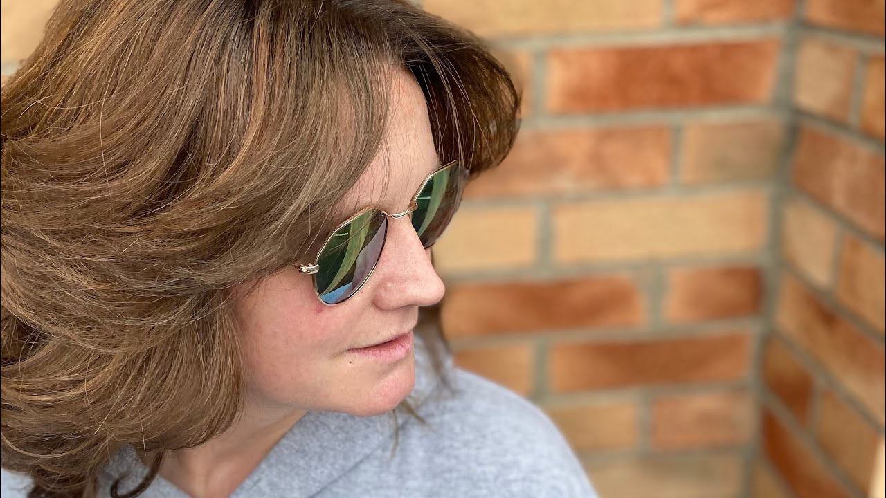 Wolf cut & braided balayage hair transformation - YouTube