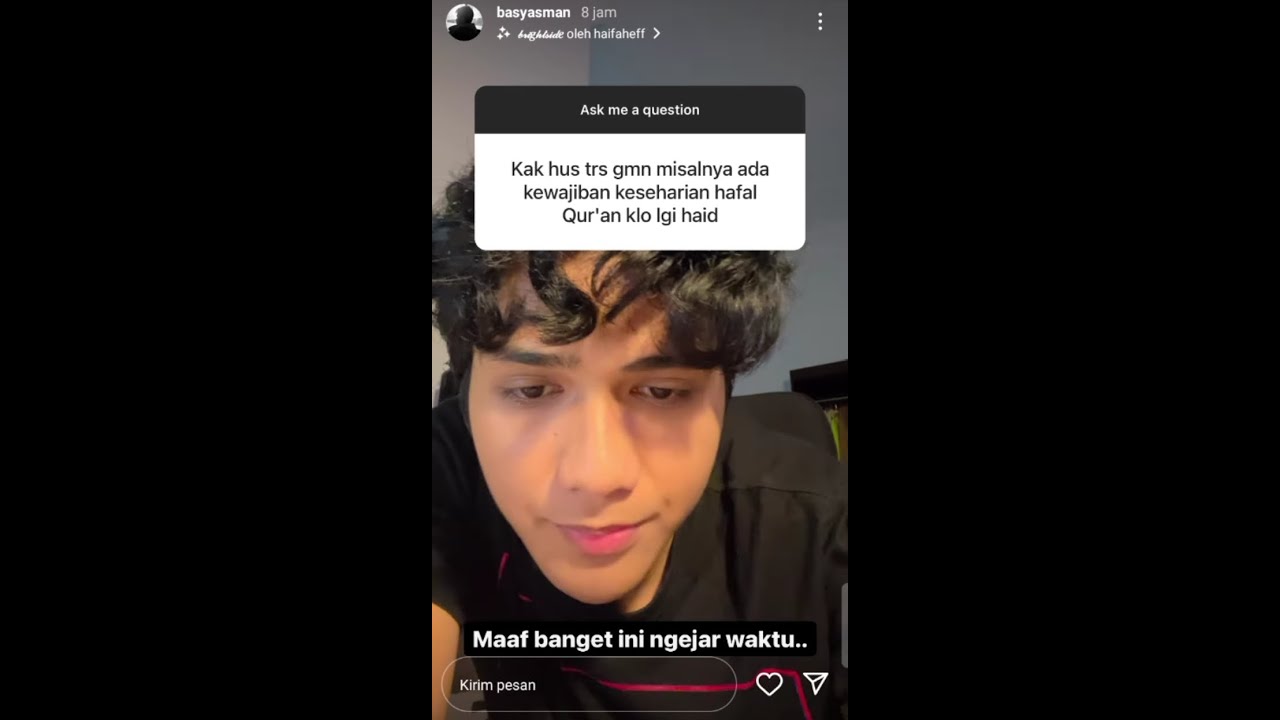 #huseinbasyaiban TANYA JAWAB HUSEIN BASYAIBAN DI INSTAGRAM || 17/12/21 ...