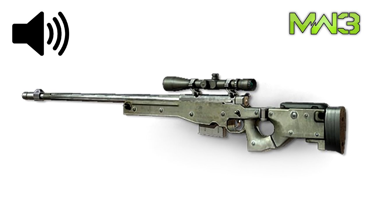 COD L118A1 Sniper Rifle Shot Sound Effect 🔫💥 - YouTube