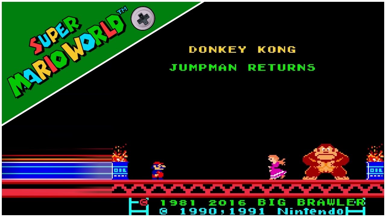 Jumpman Returns (8-bit Colors) - YouTube