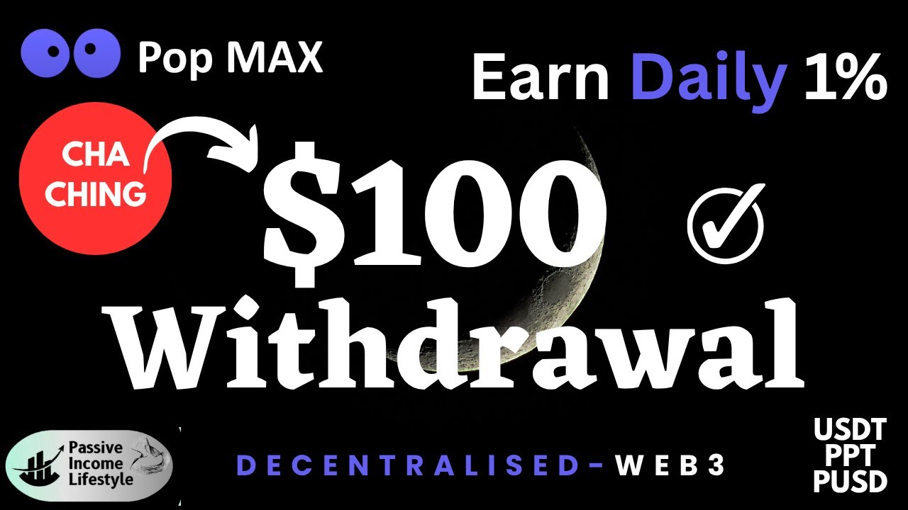 Pop Max - $100 Live Withdrawal - YouTube