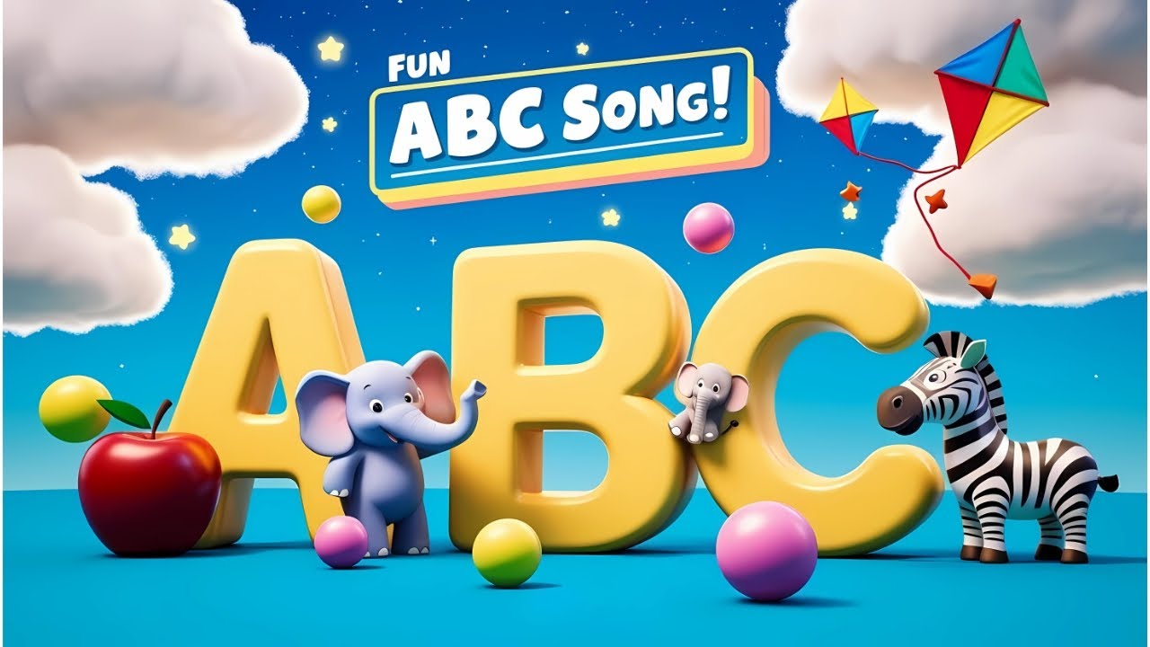 📖 Fun ABC Song for Kids | Learn the Alphabet with Engaging Animations ...
