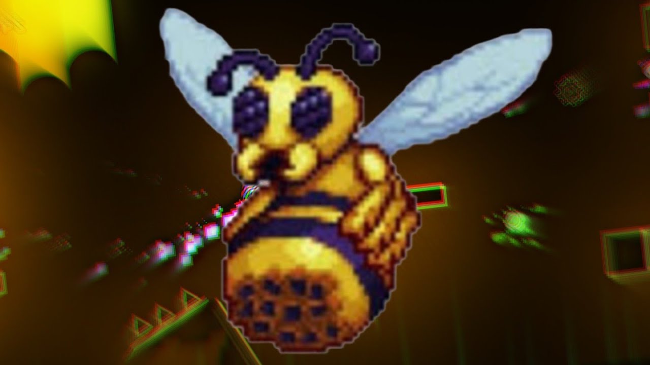 Queen bee [Mini layout] By me | (Terraria theme) Geometry dash - YouTube