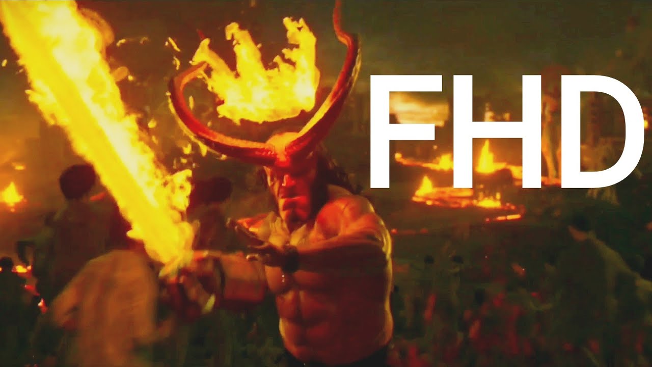 Hellboy VS Merlin - Hellboy's Vision (1080p)(HELLBOY2019) - YouTube