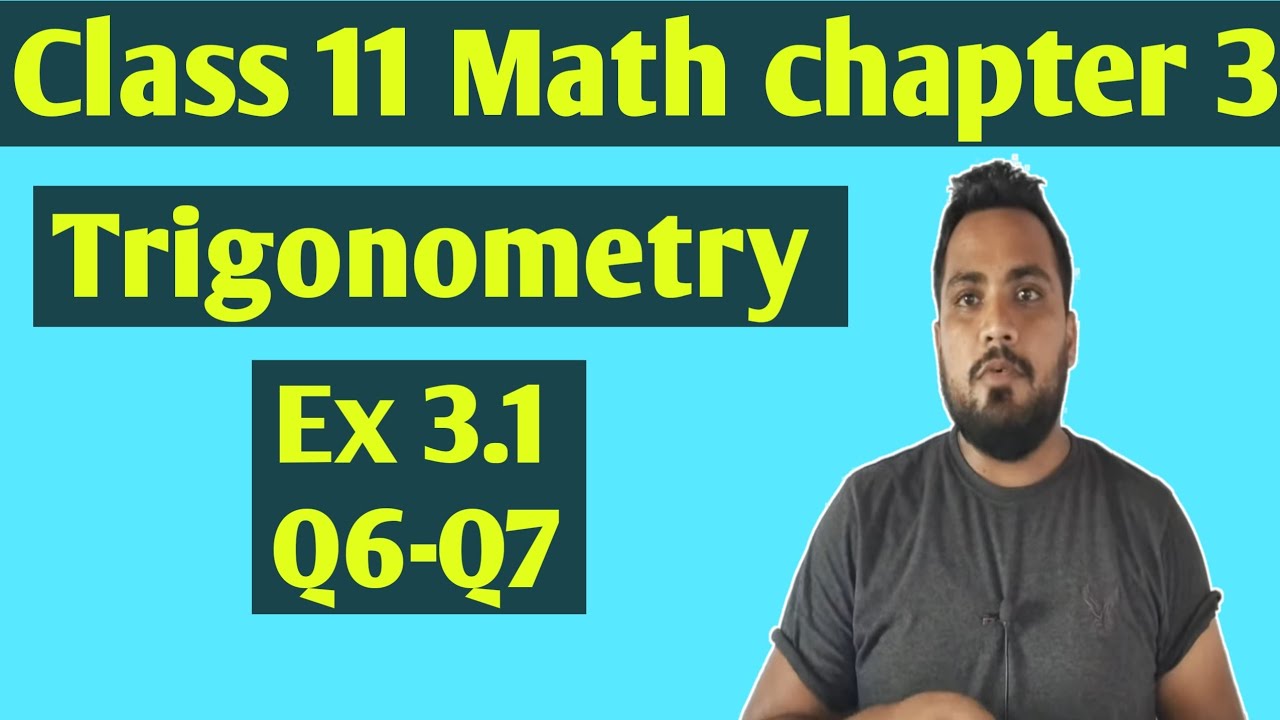 Ex 3.1 Class 11 Math | Class 11 Math chapter 3 Ex 3.1 - YouTube