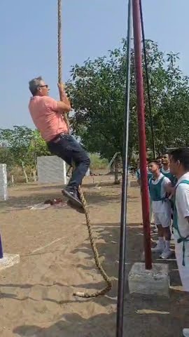 Vertical Rope GTO SSB Obstacle | GTO Obstacles in SSB | SSB Army Navy ...