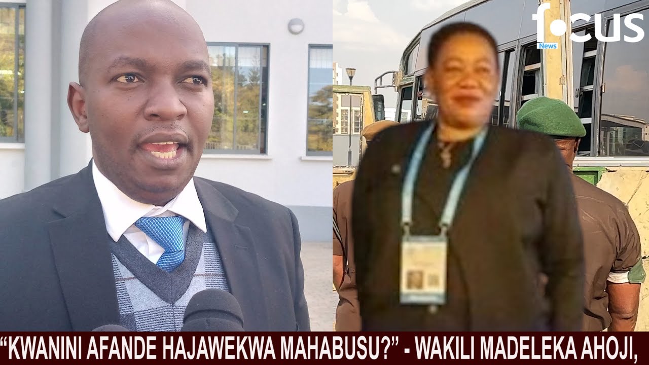 KESI YA AFANDE, JAJI MFAWIDHI WA HAMAHAKAMA YA DODOMA AINGILIA KATI ...