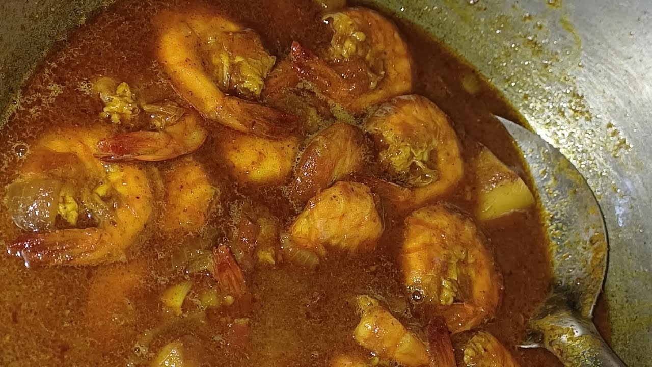 Prawn curry/Easy Prawn curry making😋/home made curry/@EasyCook-w4j ...