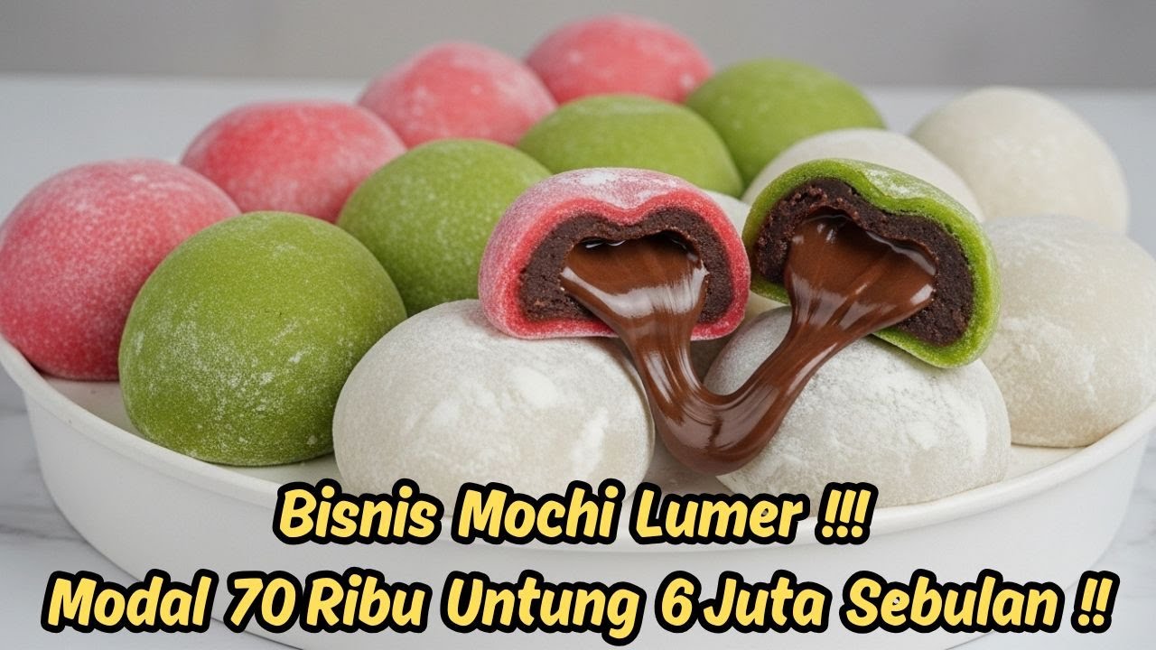 Usaha Rumahan Mochi Lumer 3 Rasa, Modal 70 Ribu Untung 6 Juta Sebulan ...