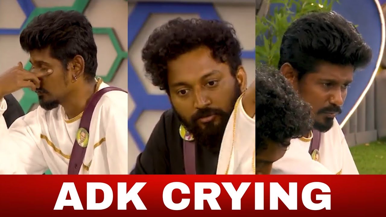 ADK Crying | ADK Emotional? Bigg Boss 6 Tamil Review - YouTube