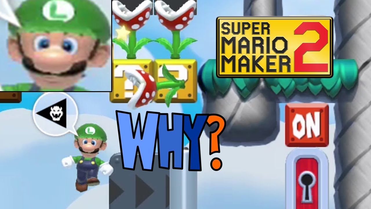This Level is Impossible Unless You Know a Secret Password [SUPER MARIO ...