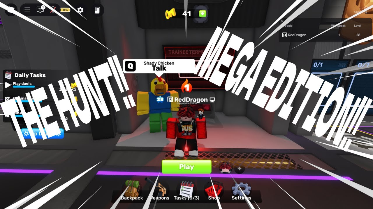 Getting THE HUNT token in Roblox Rivals - YouTube