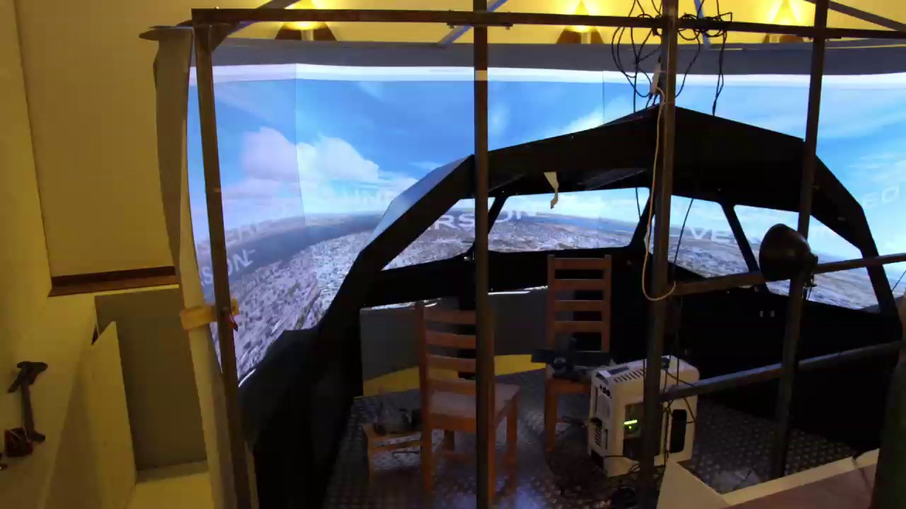 Lungau Simulation- "Making of" A320 Motion Simulator - YouTube