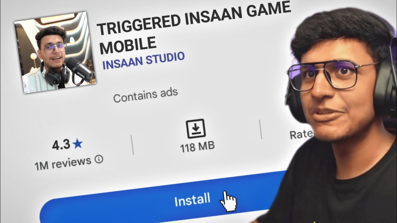 I Found a Secret Game of triggered insaan 😱🔥 - YouTube