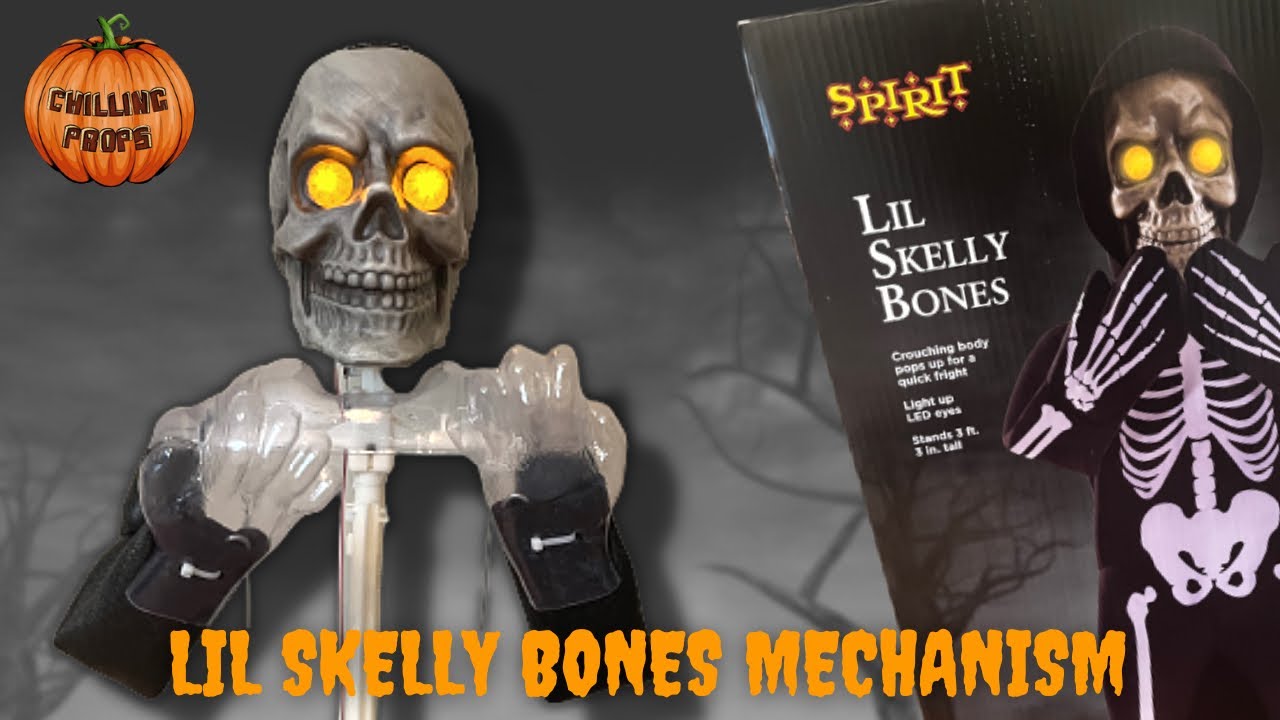 Skelly Bones Mechanism - YouTube