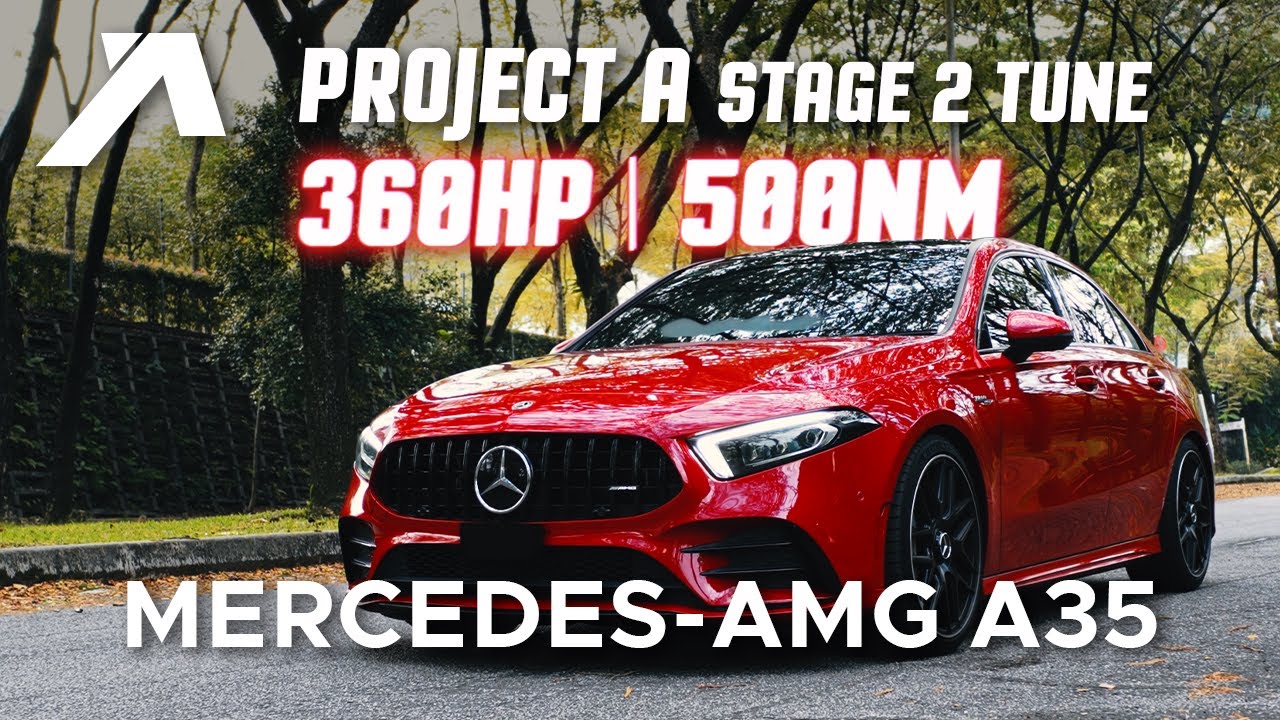 How We Optimize Your Mercedes A35 AMG - Stage 2 Custom Tune - YouTube