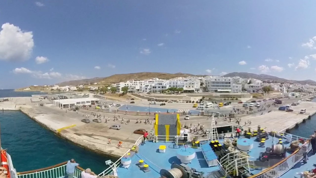 Tinos Port, Greece [360 degree] - YouTube