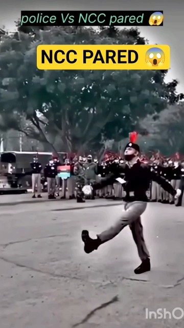 police Vs NCC pared 😱#police #ncc #motivation - YouTube