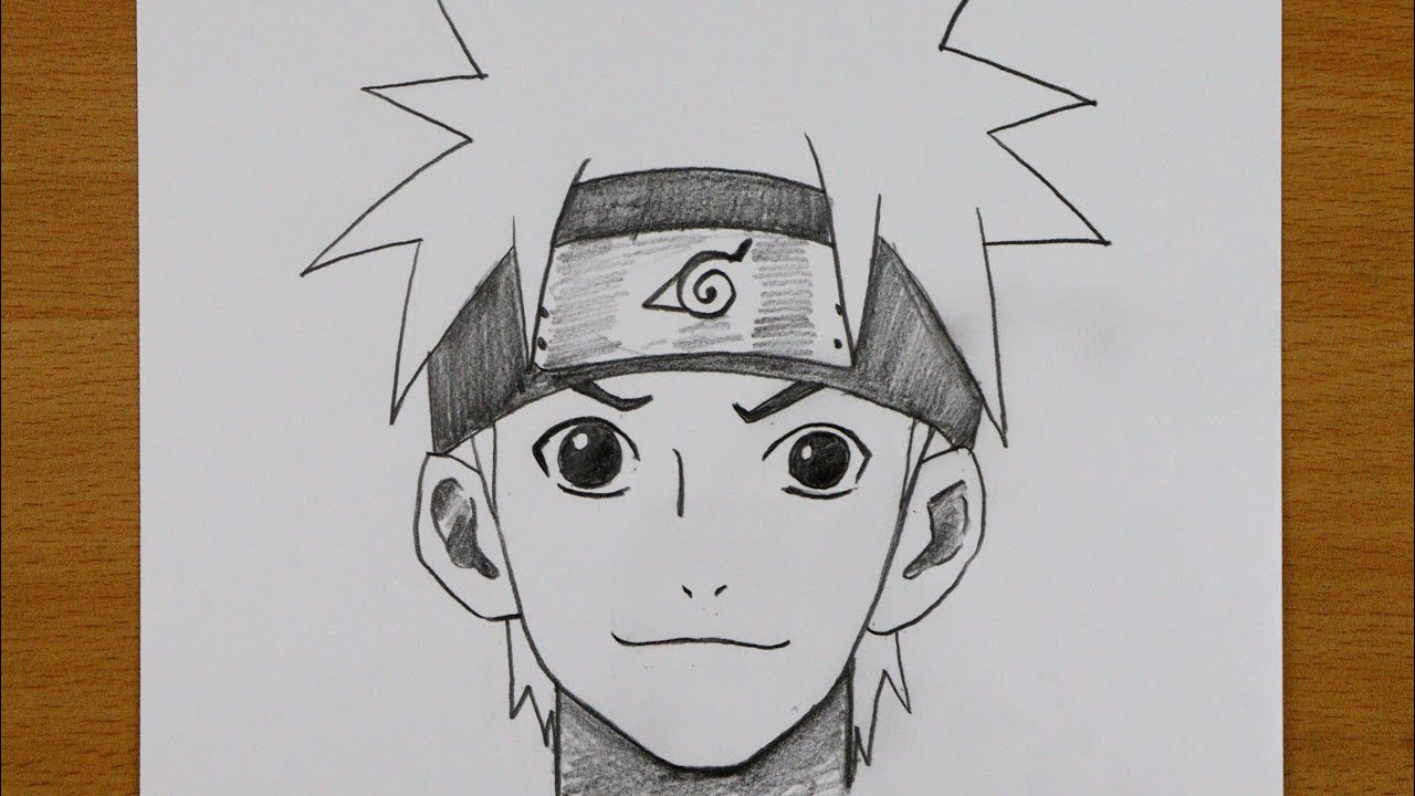 How to draw Naruto step by step | Easy anime sketch tutorial | Naruto ...