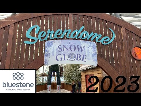 Serendome (snow globe) Tour bluestone national park resort - YouTube