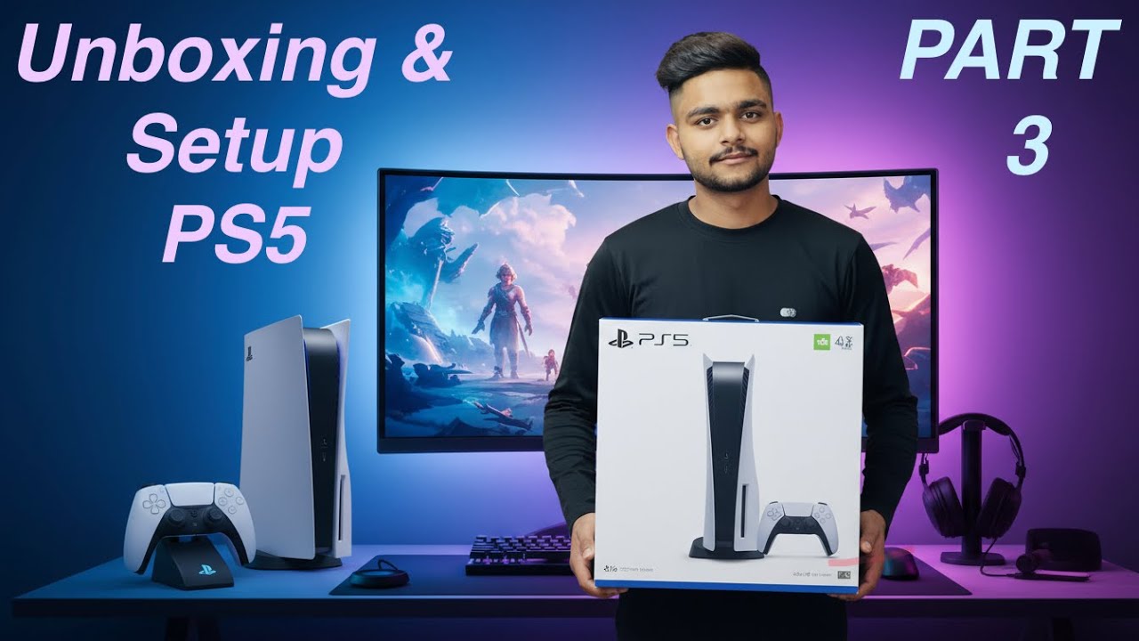 Setting Up My PS5 (Part 3) | PS Plus Guide + DualSense Features Review ...