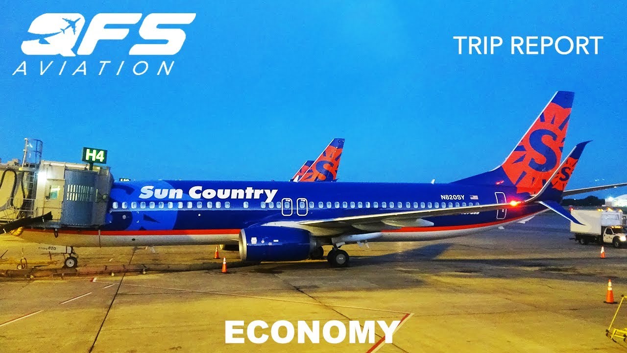 TRIP REPORT | Sun Country Airlines - 737 800 - Seattle (SEA) to ...