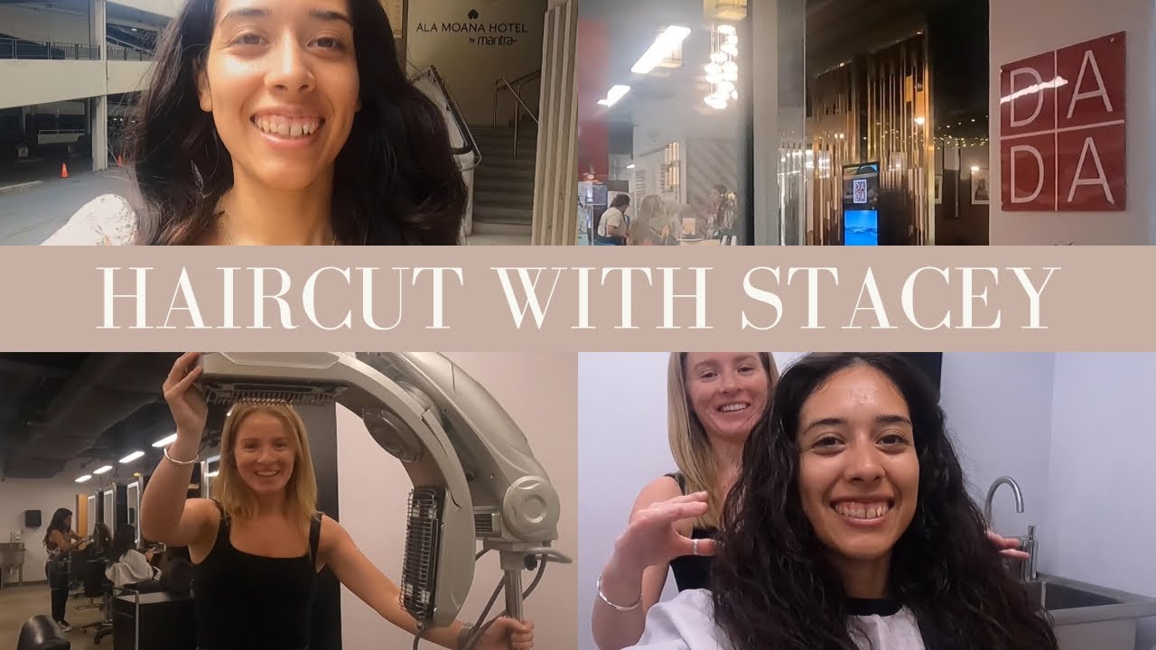 Haircut with Stacey @staceythehairapist | VLOG - YouTube
