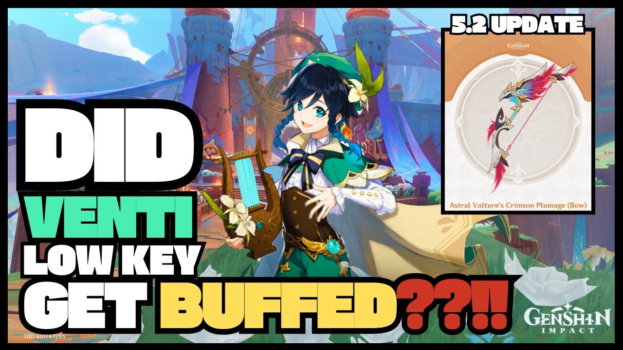 CHASCA'S Signature Weapon On Venti Might Be A Low-Key Buff...And So Is ...