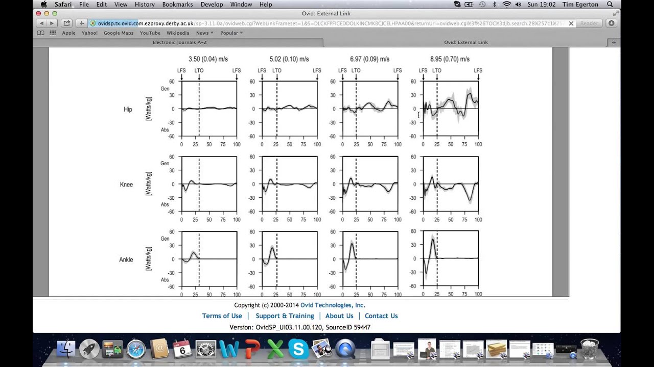 Effect of Running Speed on Lower Limb Joint Kinetics - YouTube