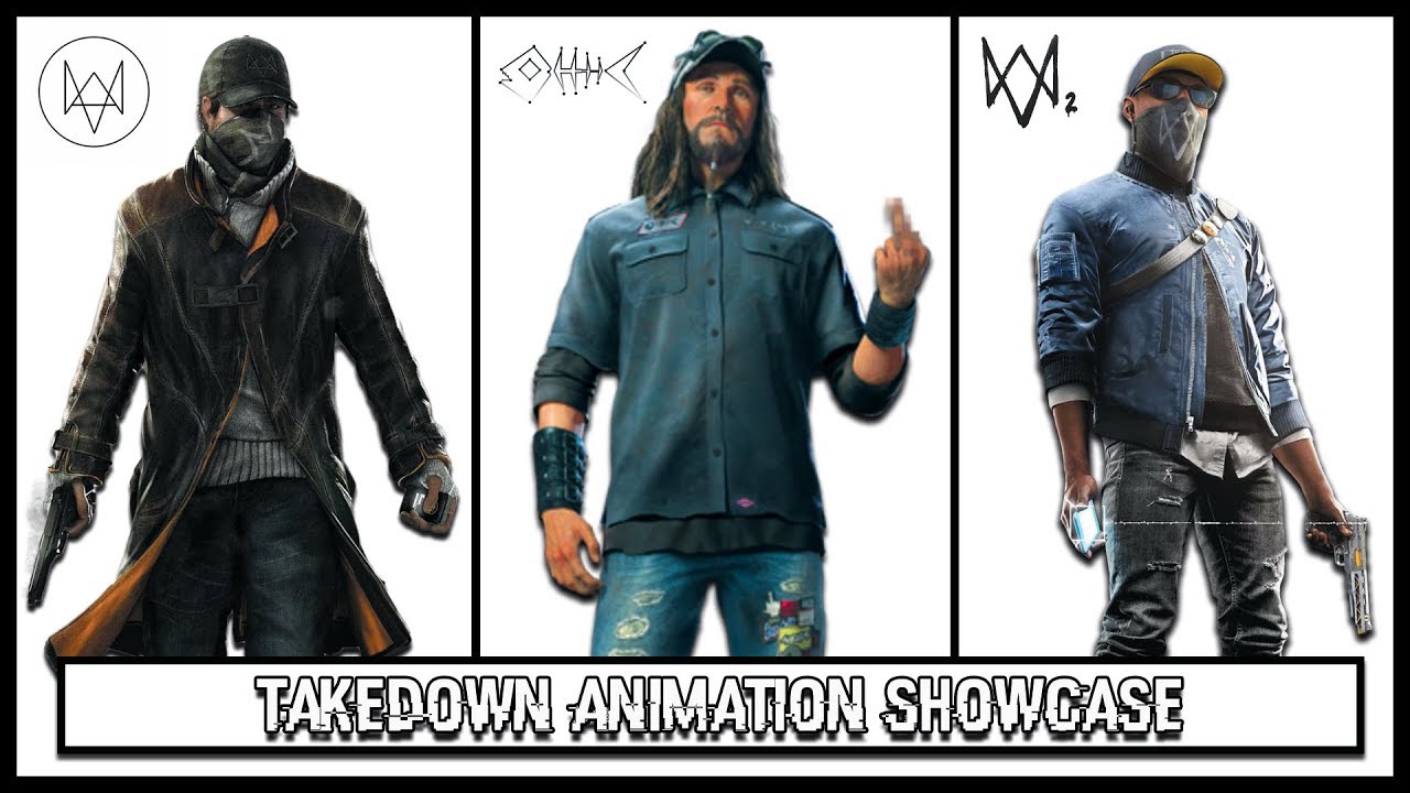 [Hacktivist] Watch_Dogs Series: TakeDown Animation Showcase - YouTube