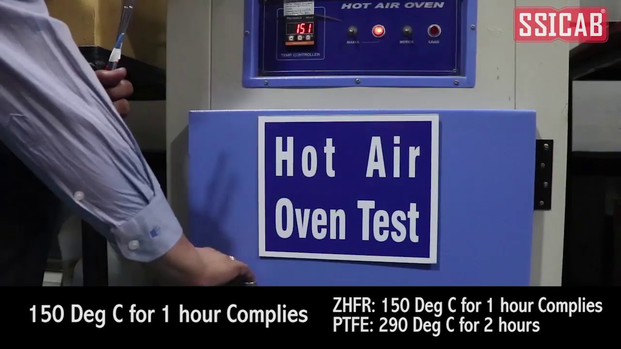P-TEF Wires Heat ShocK Test || SSI Cables || - YouTube