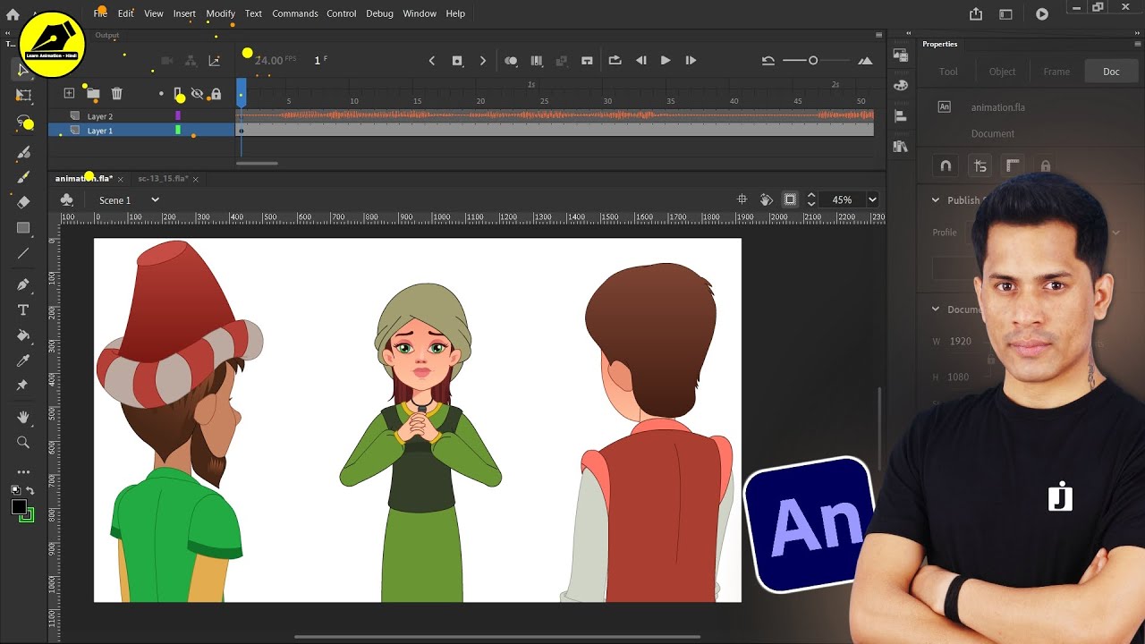 Make Good Quality Animation For YouTube Animated Videos | 2D Animation ...