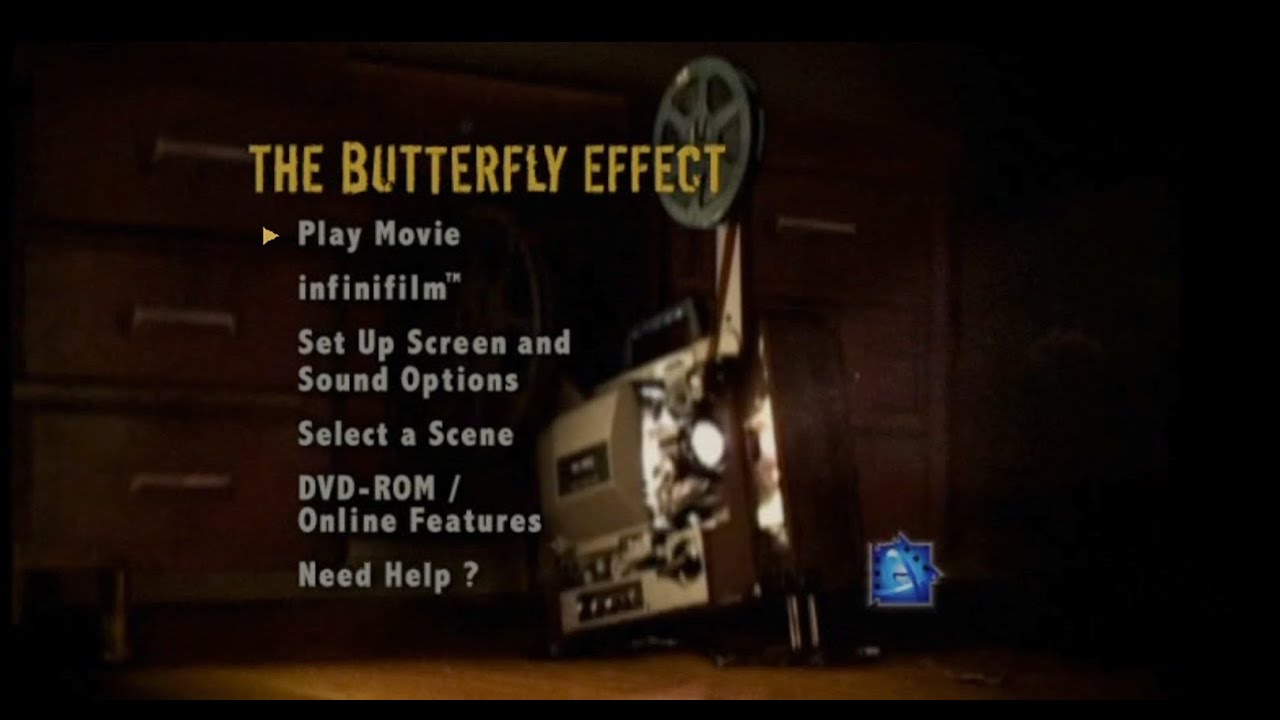 Infinifilm -The Butterfly Effect Directors Cut DVD Menu B - YouTube