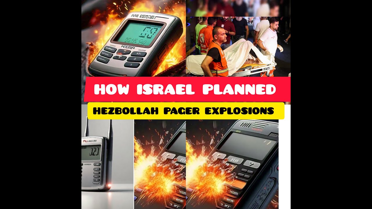 ISRAEL EFFECT VS EZBOLLAH RESPONSE ON EXPLOSIVE PAGERS - YouTube