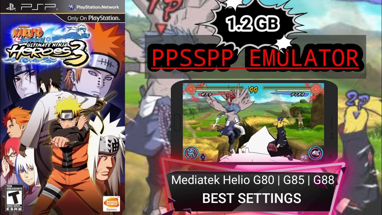 Naruto Ultimate Ninja Heroes 3 All Characters unlocked with 60fps ...