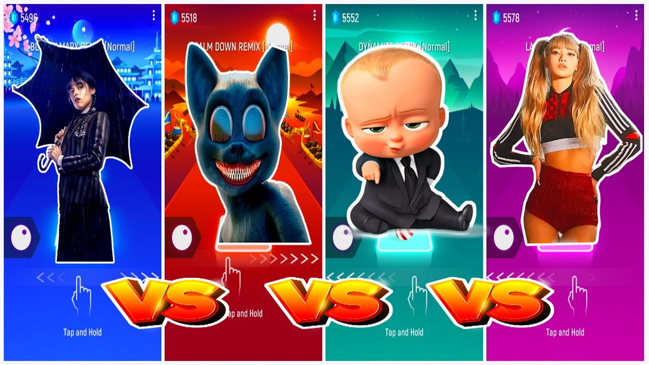 WEDNESDAY ADDAMS vs CARTOON DOG BONES vs BOSS BABY DYNAMITE vs LISA ...