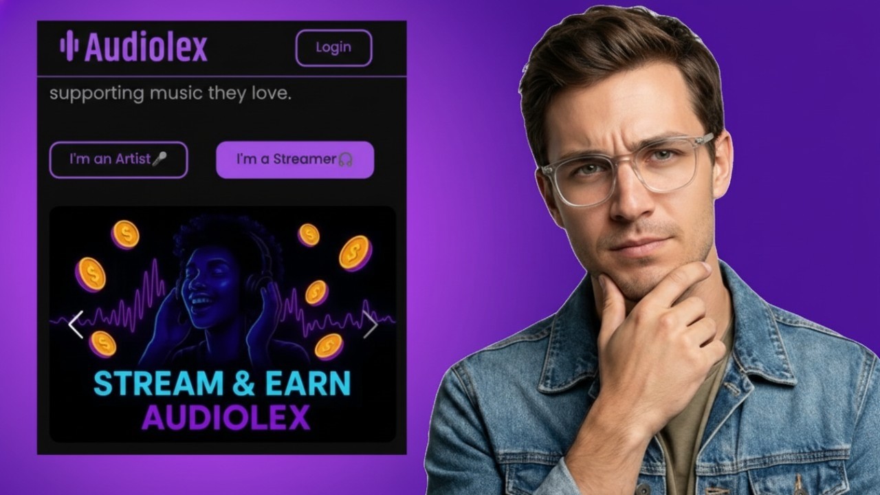 Audiolex Review 2026: Earn from Music? - YouTube